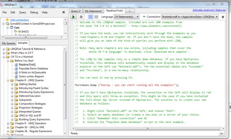 C Entity Framework Using Linqpad For Queries Just Getting