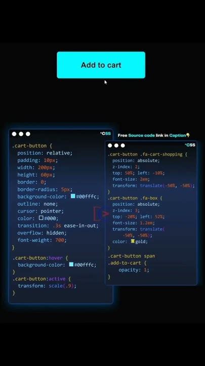 Card Button Design With Html Css Htmlfullcourse Htmlcss Javascript