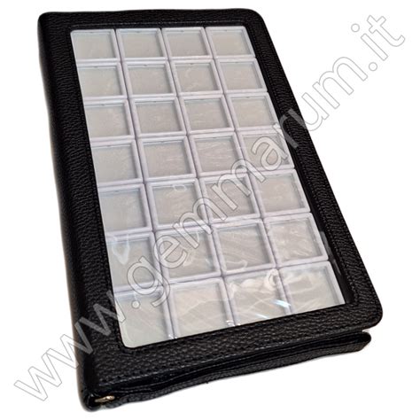 Portable Display Case With 28 Boxes