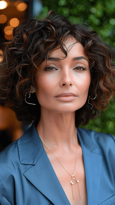 22 Short Curly Hairstyles For Older Women Ageless Looks For 2024 Artofit