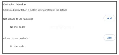 How To Disable Javascript In Chrome Tpoint Tech