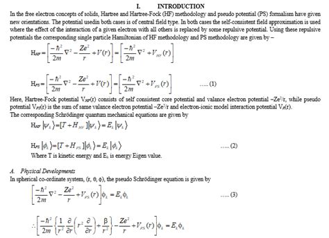 Study Of Radial Part Of Pseudo Wave Function Using Pseudo Spherical Methodology In Condenser Matter