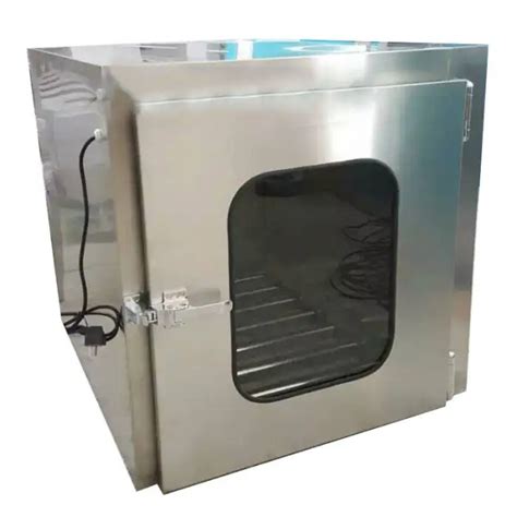 Stainless Steel 304 Uv Light Static Pass Box Transfer Window Electronic