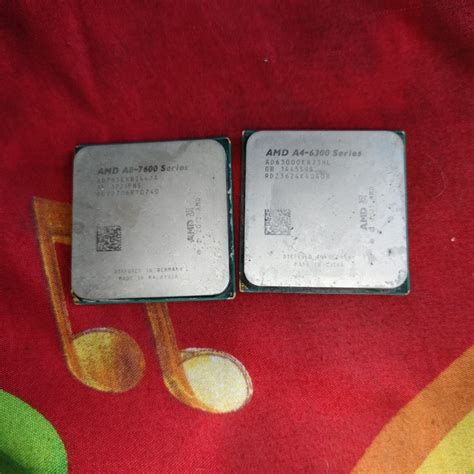 Jual Processor Amd A K A Cpu Kondisi Kaki Rusak Bekas Second Shopee Indonesia