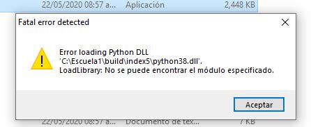 Error al compilar con PyInstaller error cargando la DLL de Python Stack Overflow en español