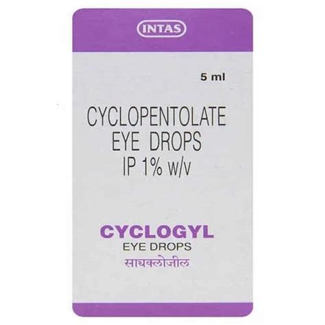 Cyclogyl Cyclipentolate Eye Drop 5 Ml At ₹ 51bottle In Nagpur Id