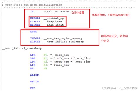 Stm32启动流程 汇编文件详解 Csdn博客