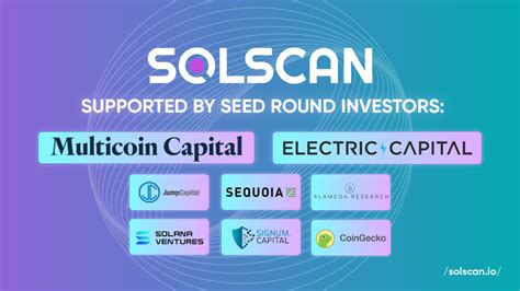 Solscan Secures 4 Million In Seed Round Co Led By Multicoin Capital