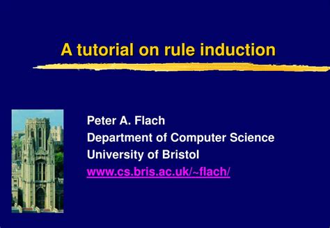 Ppt A Tutorial On Rule Induction Powerpoint Presentation Free Download Id1706852