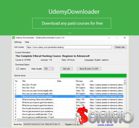 Get Udemy Downloader Cracked Free Download