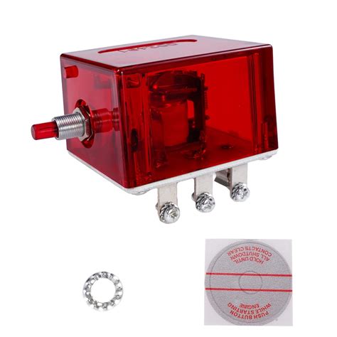 Push Button Magnetic Switch Compatible With Murphy Switchgage Panels For Bandit