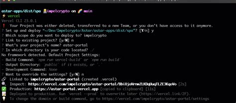 Deploy Astar Portal On Vercel Welcome To Astar