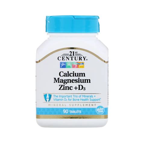 Купить 21st Century минерально-витаминный комплекс Calcium Magnesium ...