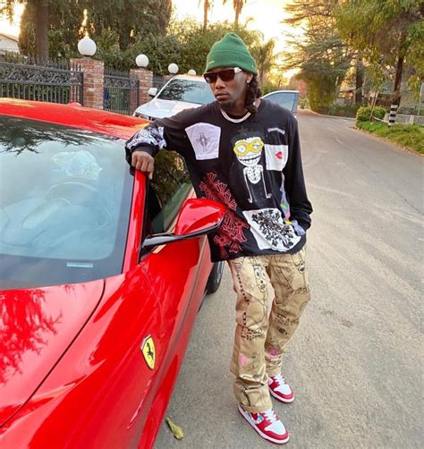 Offset Hubby Rapper Outfits Streetwear Men Outfits Mens Outfits