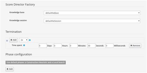 Optaplanner Workbench And Execution Server User Guide