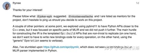 mlir 开放项目 python bindings 知乎