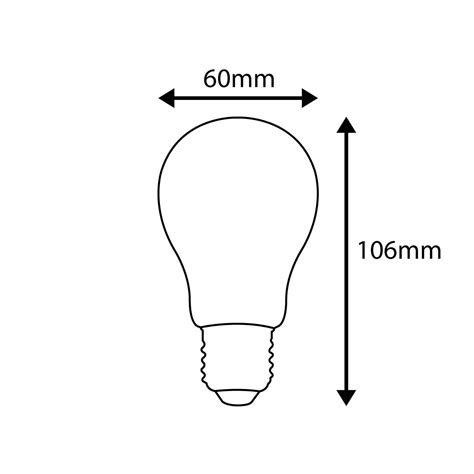 Led E27 Dimmable Bulb — Classic Milky High Cri97 10w 3000k