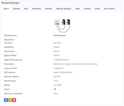 Difference In Ts0601 Single And Double Clamp Settings Specific Tab