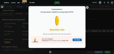 Arun Kumar On Linkedin Codingchallenge Geeksforgeeks Programmer