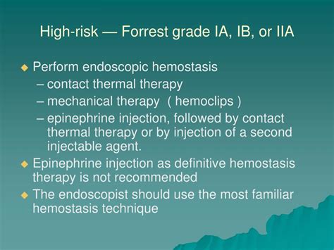 Ppt Management Of Acute Bleeding From A Peptic Ulcer Powerpoint