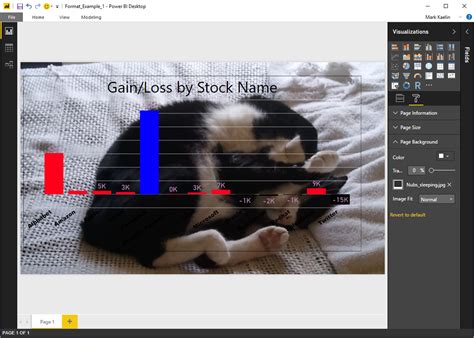 如何在 Microsoft Power Bi 中添加背景图像来美化报告