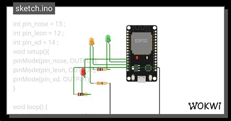 Nose Wokwi Esp32 Stm32 Arduino Simulator