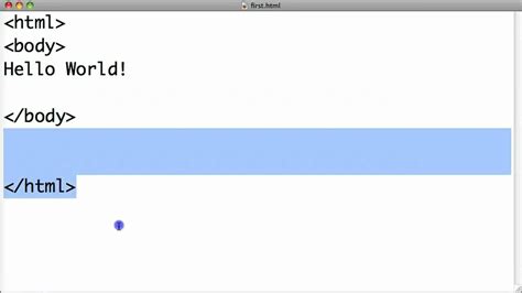 Understanding Html Overview Tutorial Youtube