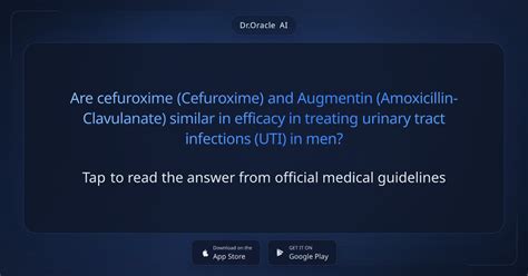 Are Cefuroxime Cefuroxime And Augmentin Amoxicillin Clavulanate Similar In Efficacy In