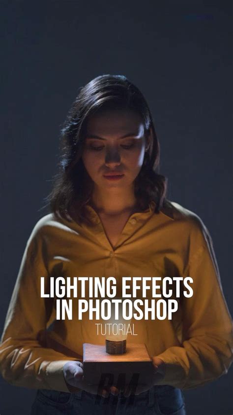 lighting effects in photoshop [video] photoshop tutorial typography