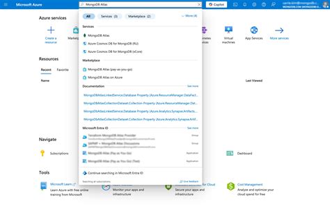 Integrate With Azure Atlas Mongodb Docs