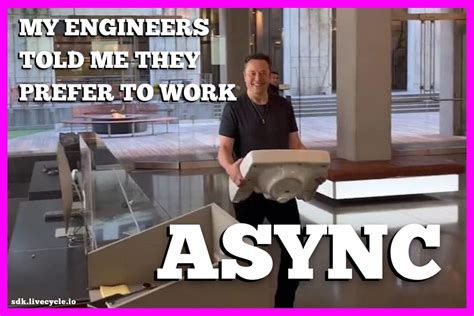 Developers Love Workingasync Rprogrammerhumor