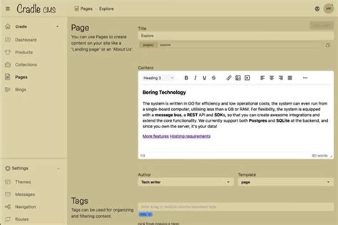 Cradle Cms On Linkedin Cradle Admin Theme