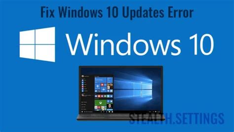 Windows 10 Update Stealth Settings