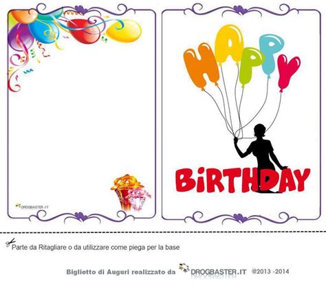 Bellissimi Biglietti Per Fare Gli Auguri Per La Festa Del Compleanno In Maniera Speciale Da