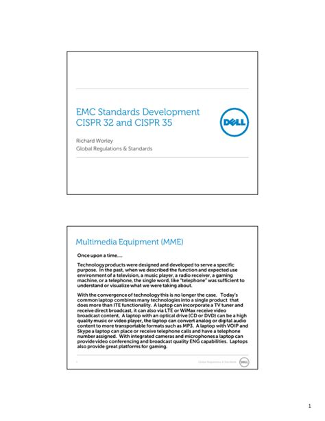 Cispr 32 And 35 Emc Standards For Multimedia Equipment