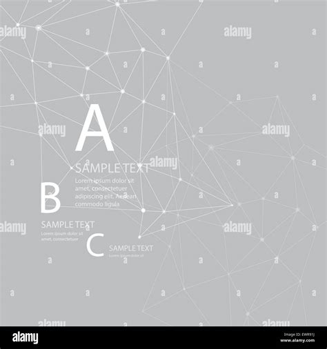 Abstract Background Triangular Grid Vector Illustration Stock Vector