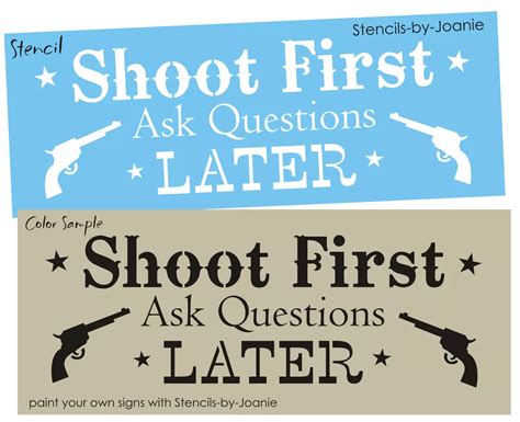 Gun Stencils Printable