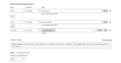 Protect Wp Login And Wp Admin Proper Rule Rwebhosting