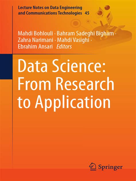 Data Science From Research To Application Download Free Pdf Cluster