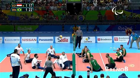The Longest Sitting Volleyball Rally Ever Sitting Volleyball Youtube