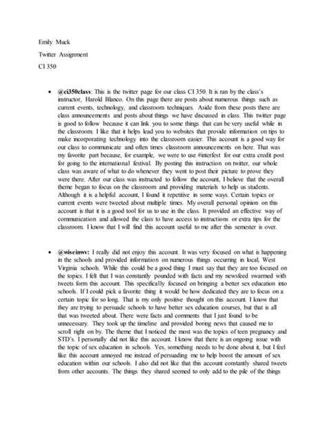 Twitter Assignment Docx