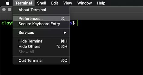 Macos 美化系統預設終端機（terminal） Clay Technology World