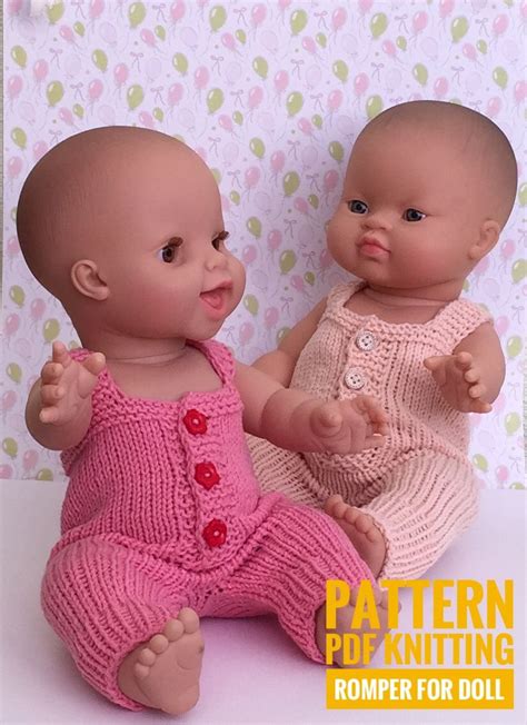 Pdf Doll Clothes Knitting Patterns Artofit