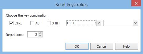 Send Keystrokes