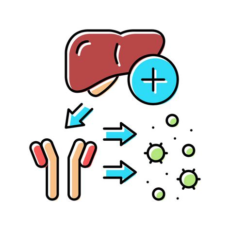 Complement System Color Icon Vector Illustration 19592216 Vector Art At