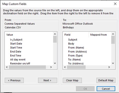 How To Solve Empty Subject By Customize Map Fields In Outlook VLAN Asia Helpdesk
