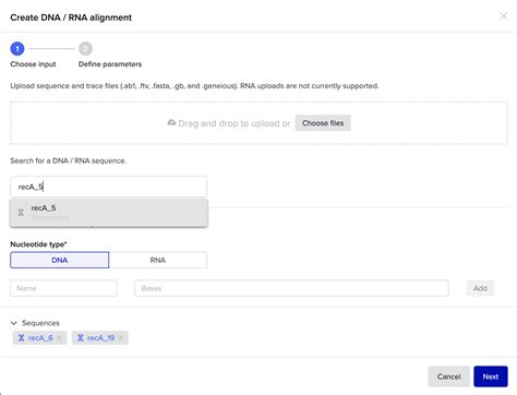 creating consensus and template alignments on dna rna sequences