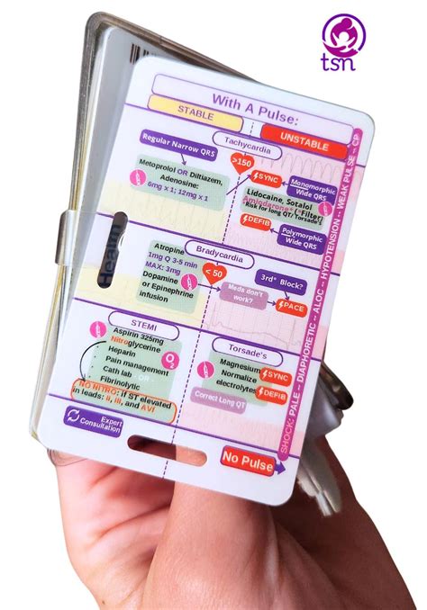 New Acls Badge Buddy 2 Sided Hangs Vertically And Horizontally Now Includes More