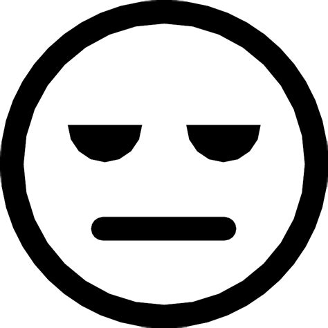 Expressionless Vector Svg Icon Svg Repo
