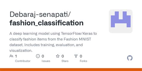 Github Debaraj Senapatifashionclassification A Deep Learning Model Using Tensorflowkeras